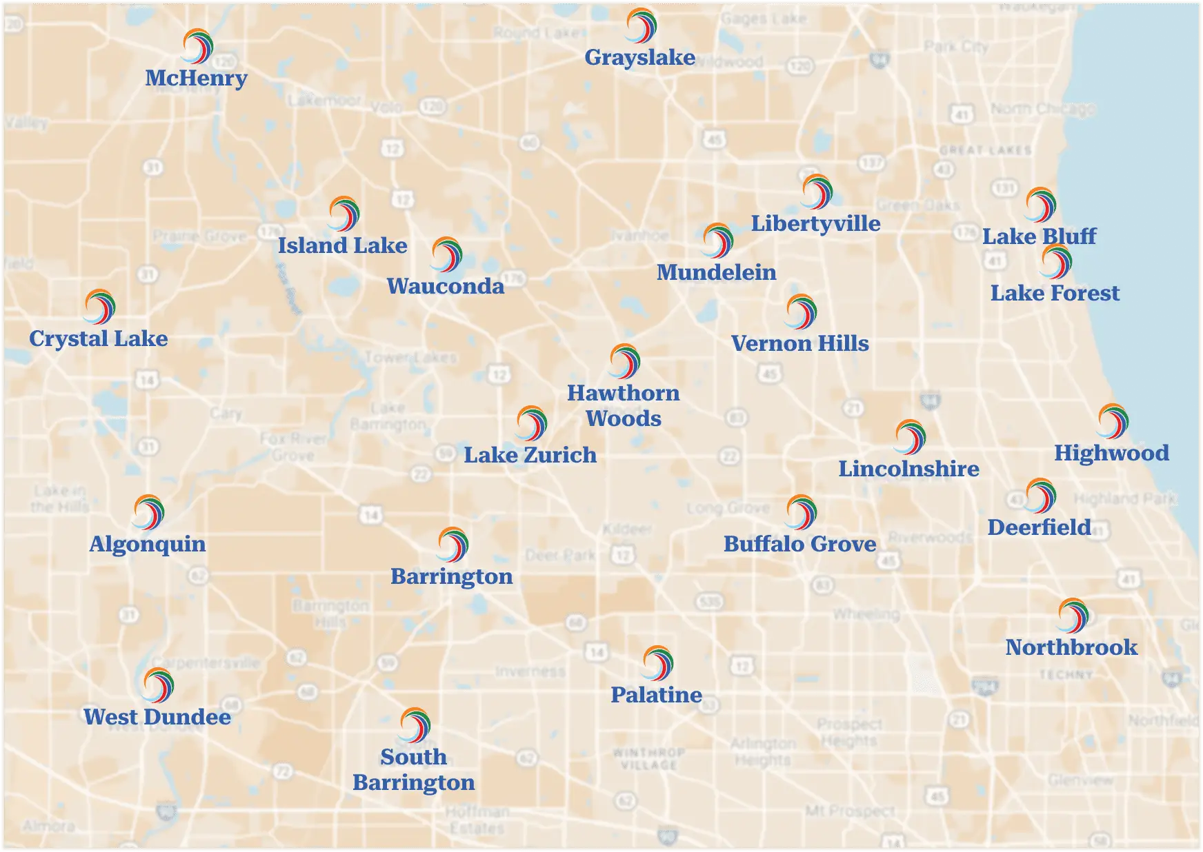 Service Area - Four Elements Service